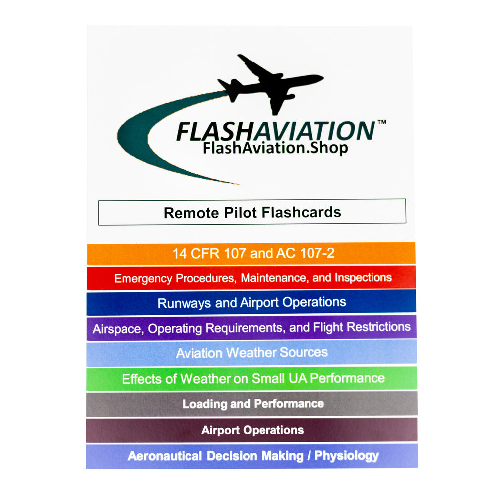 Remote Pilot (Part 107) Flashcards - Flash Aviation